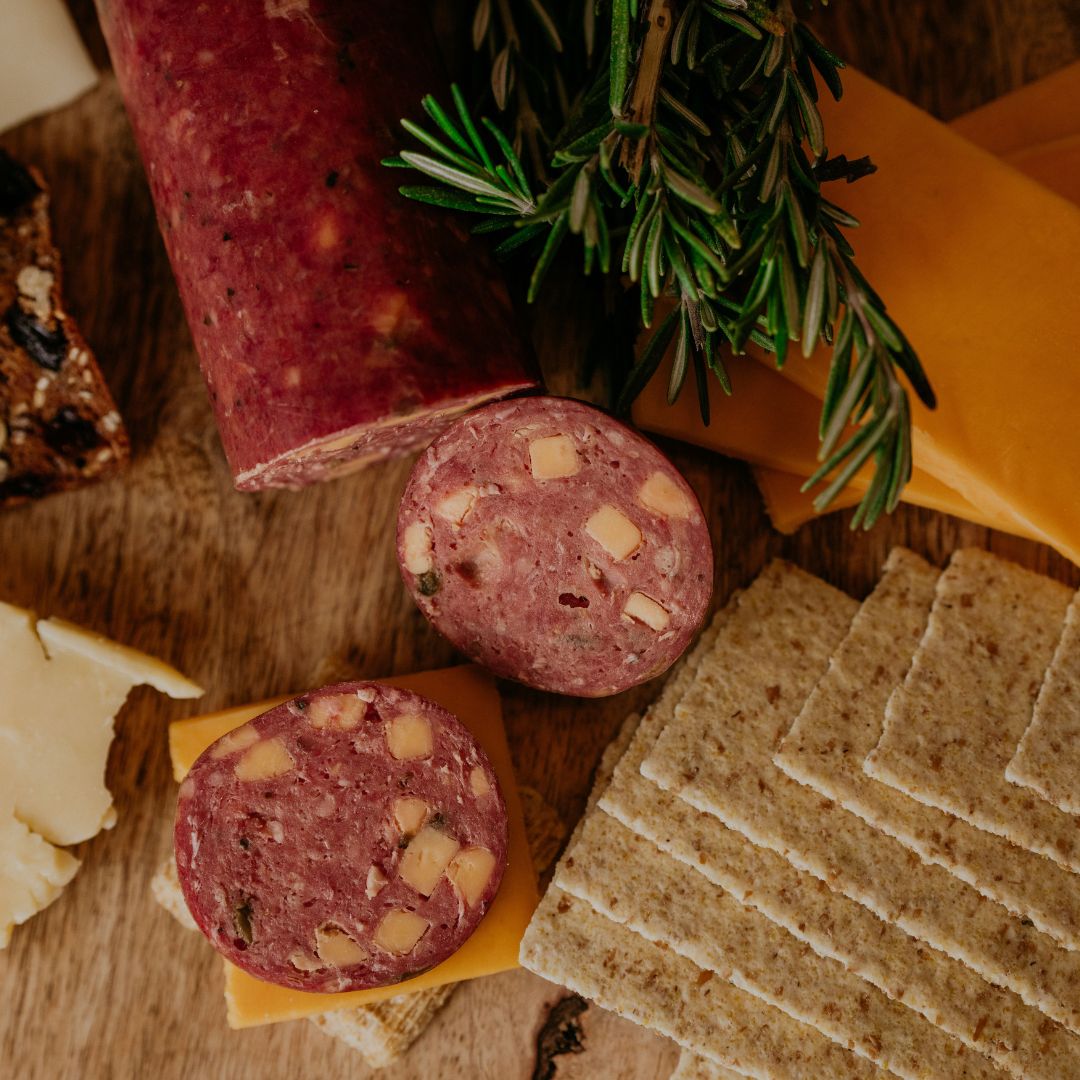 Bison Summer Sausage (Jalapeno/Cheddar) | Bison Sausages – Shop Now ...